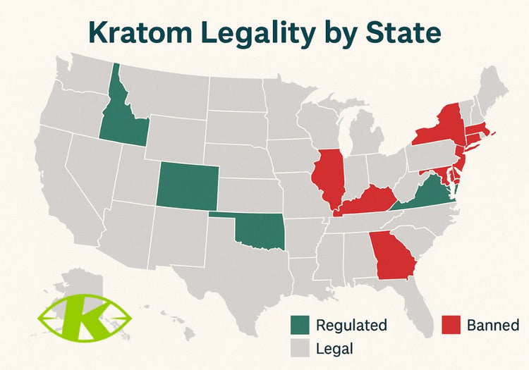 Is Kratom Legal? Your Complete State-by-State Guide – K-Tropix
